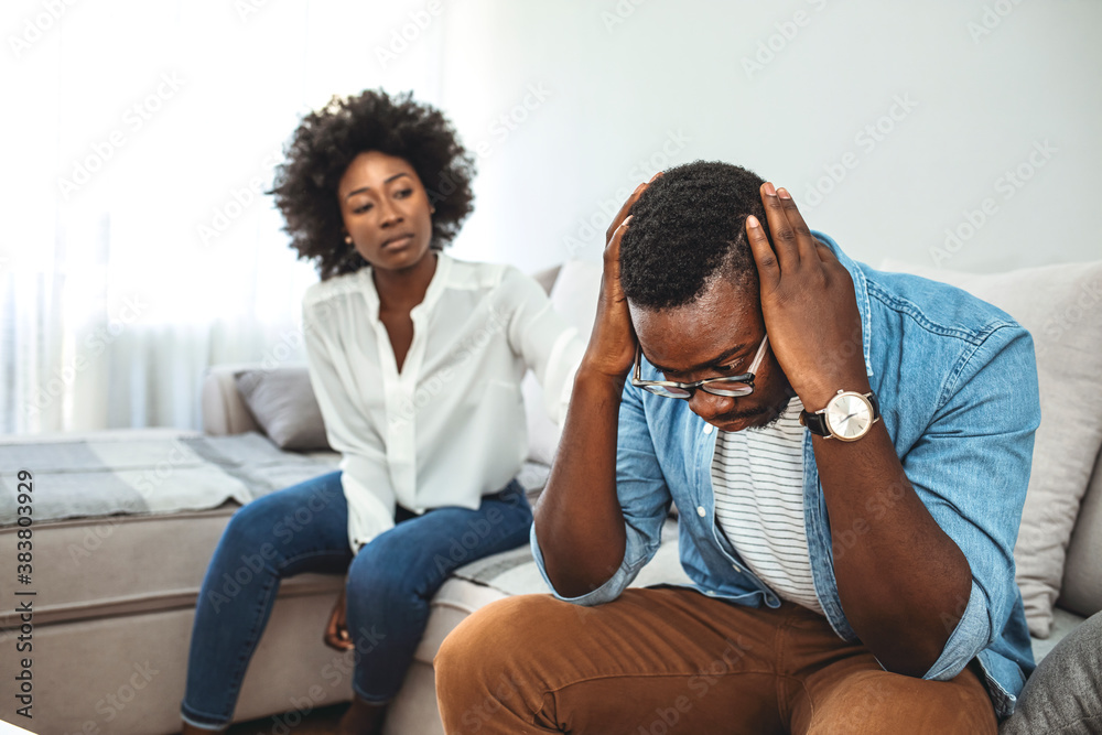 Angry Fury Man Screaming at Woman. Angry Couple Having an Argument in ...