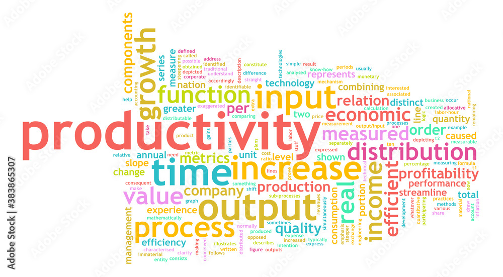 Productivity Stock Illustration | Adobe Stock