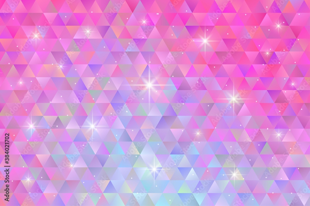 Geometric pattern background with blinked star light. Polygon wallpaper ...