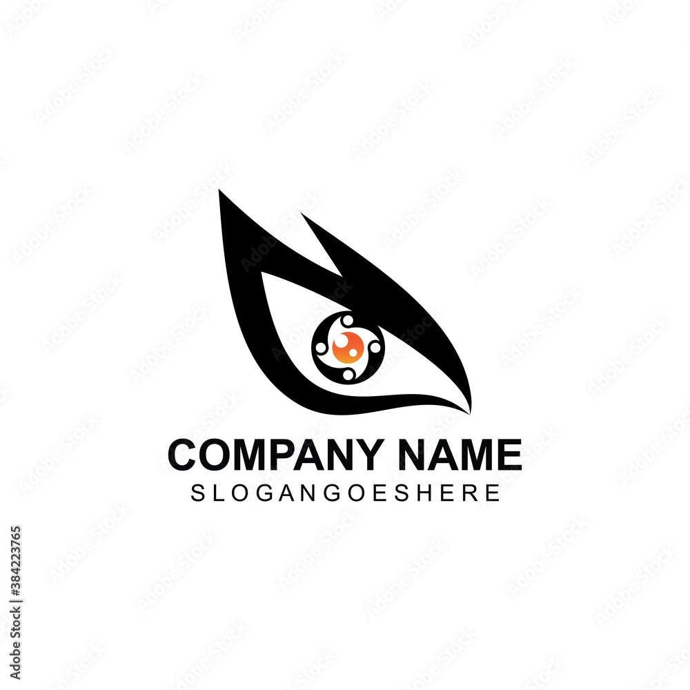 Eagle eye logo template design vector, emblem, design concept, creative ...
