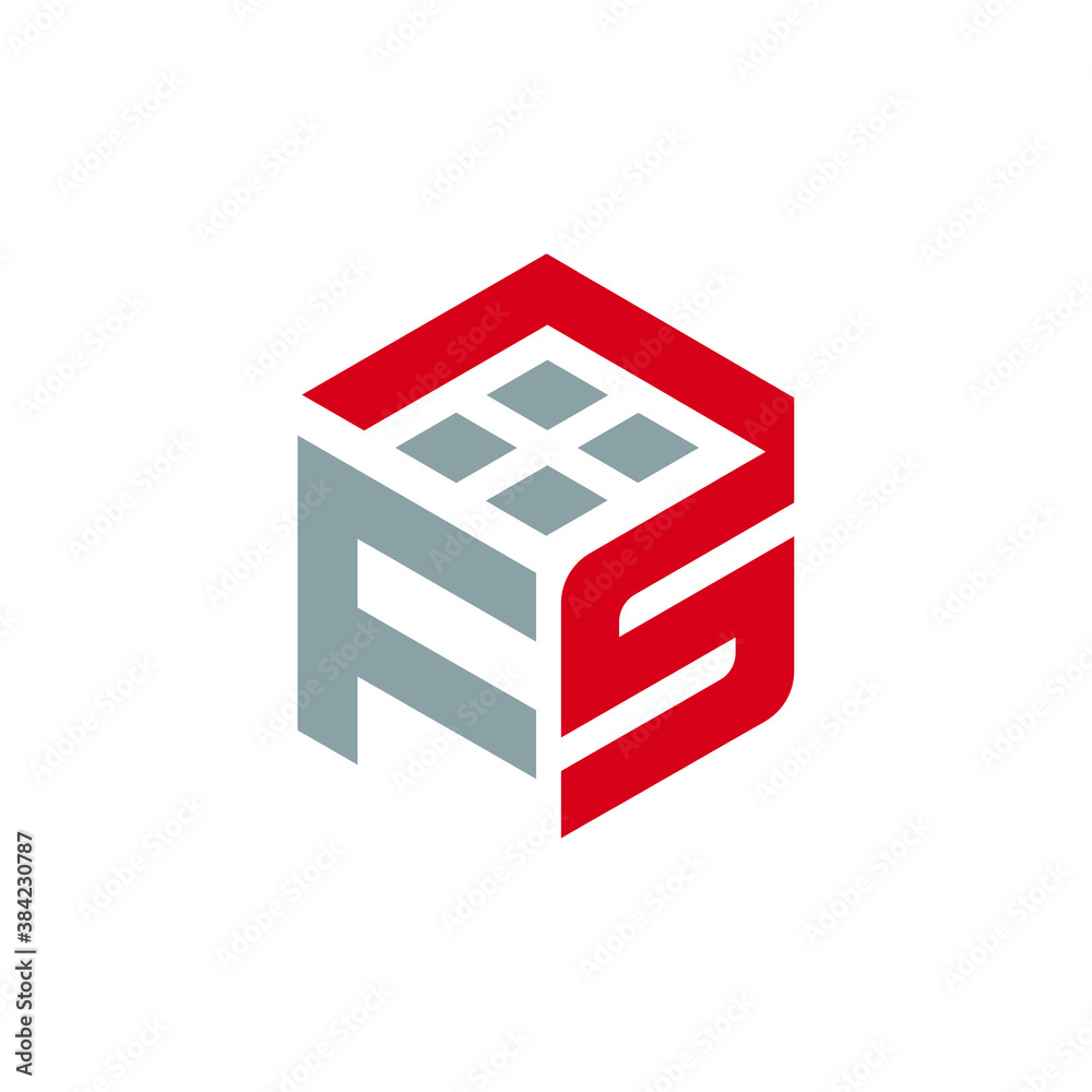 FS Letter Modern Real Estate Business Logo for Branding and Property ...