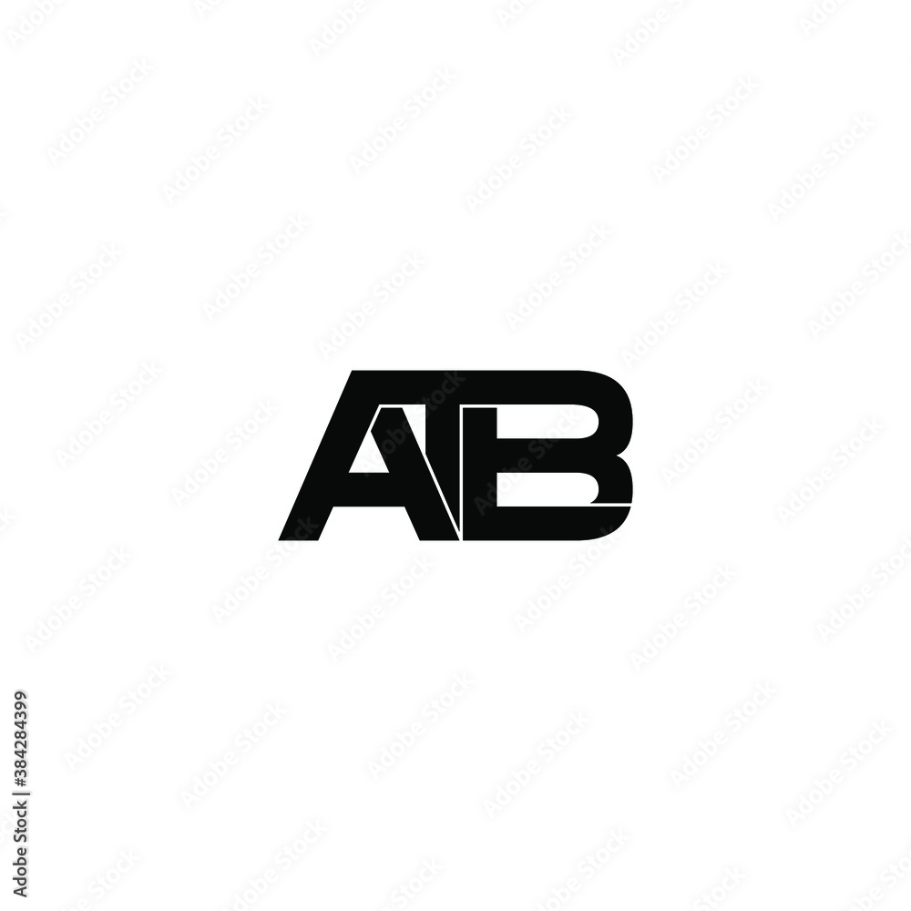 atb letter original monogram logo design Stock Vector | Adobe Stock