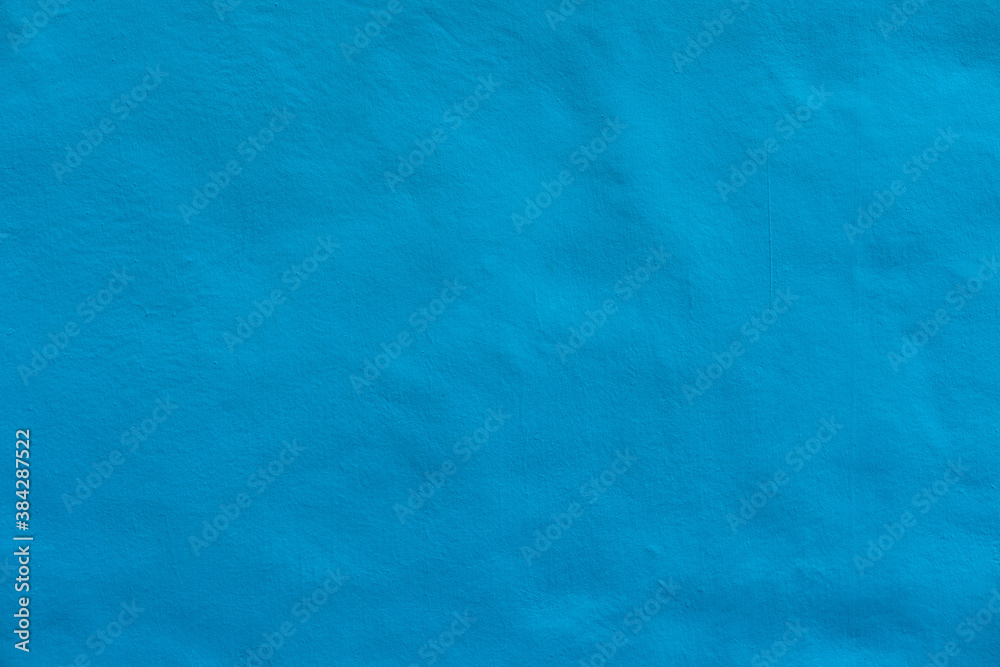 Rough surface of ocean blue concrete which show the gradient and detail ...