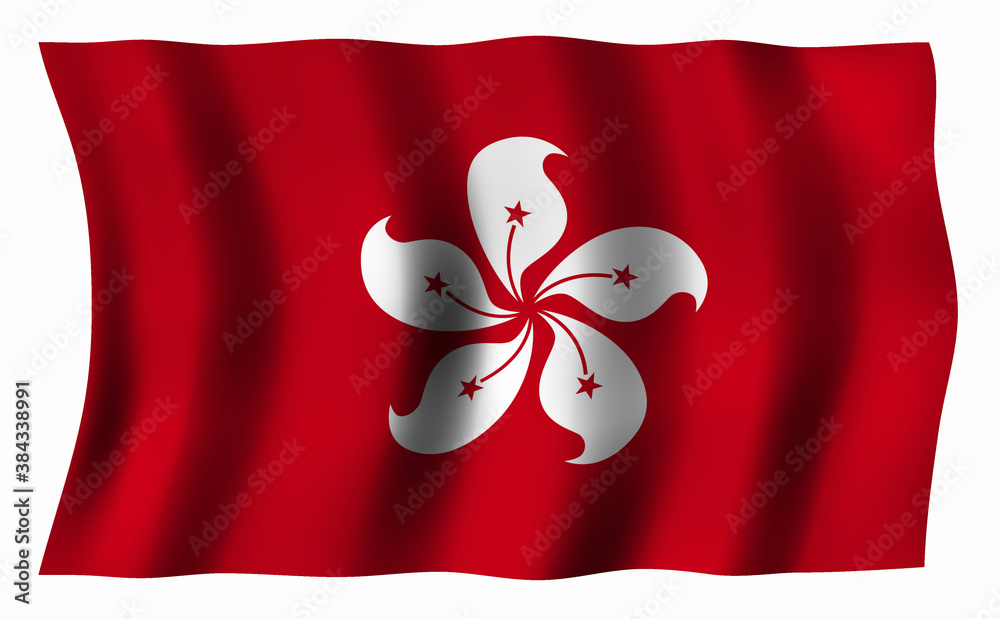 香港の国旗 Stock イラスト | Adobe Stock