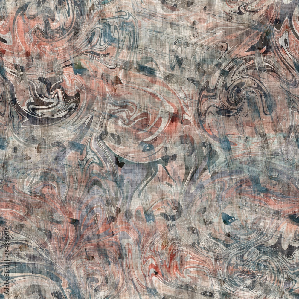 Chic formal grungy liquid marble texture seamless pattern. High quality ...