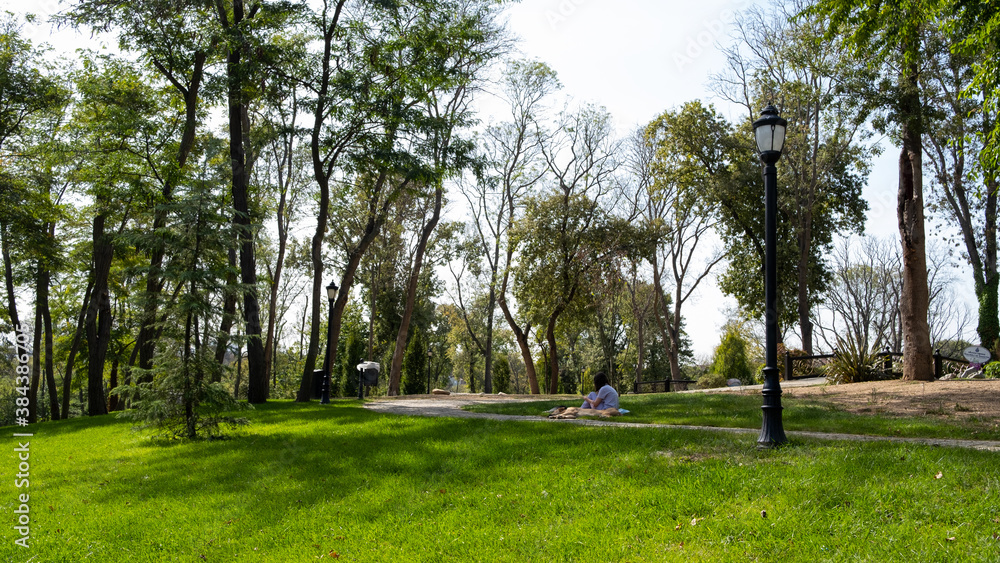 Foto de The Emirgan Park is a historical urban park located at the ...