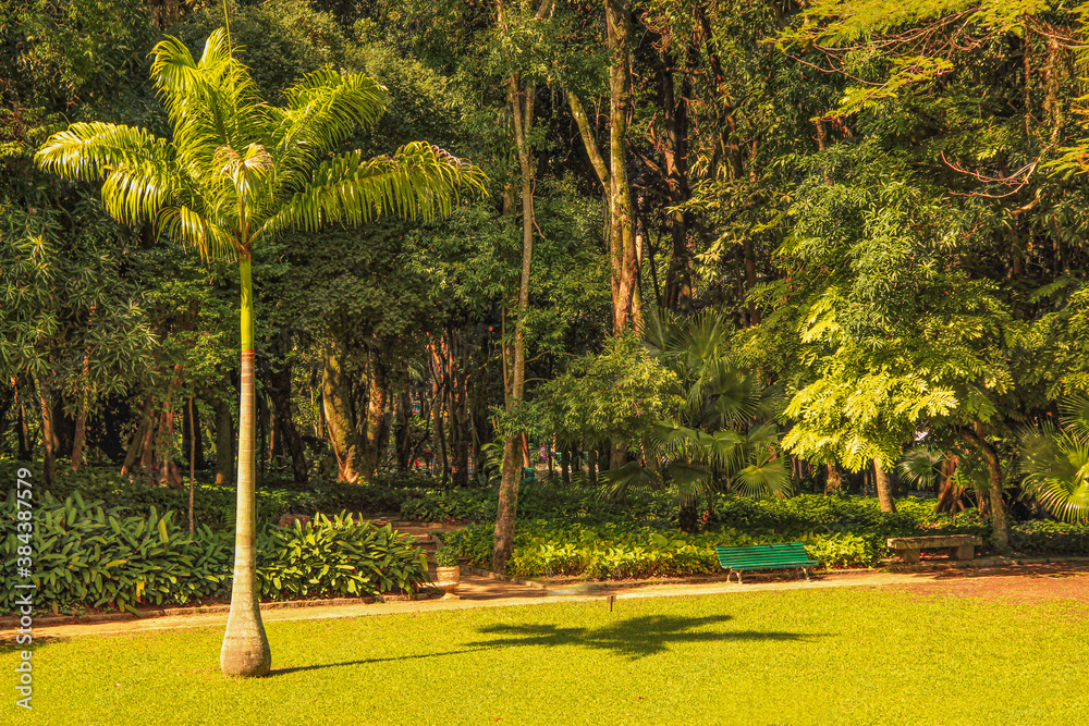 Parque Lage, Rio de Janeiro. O Parque Henrique Lage é um parque público ...