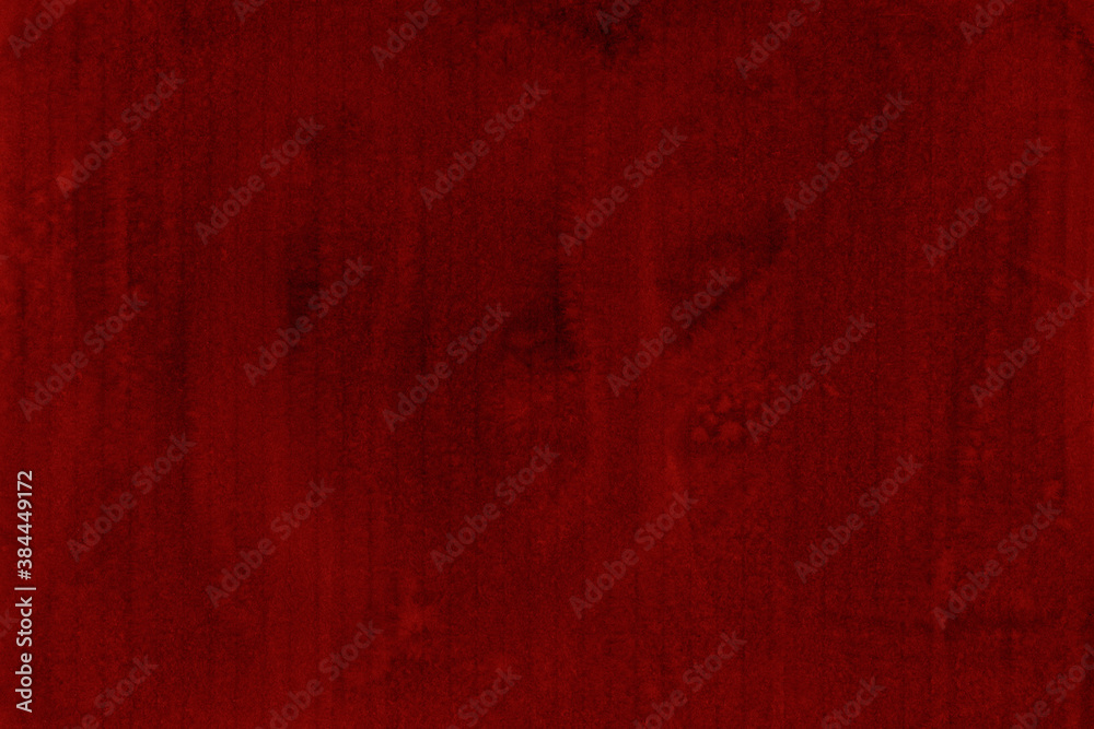 A red vintage rough sheet of carton. Recycled environmentally friendly ...