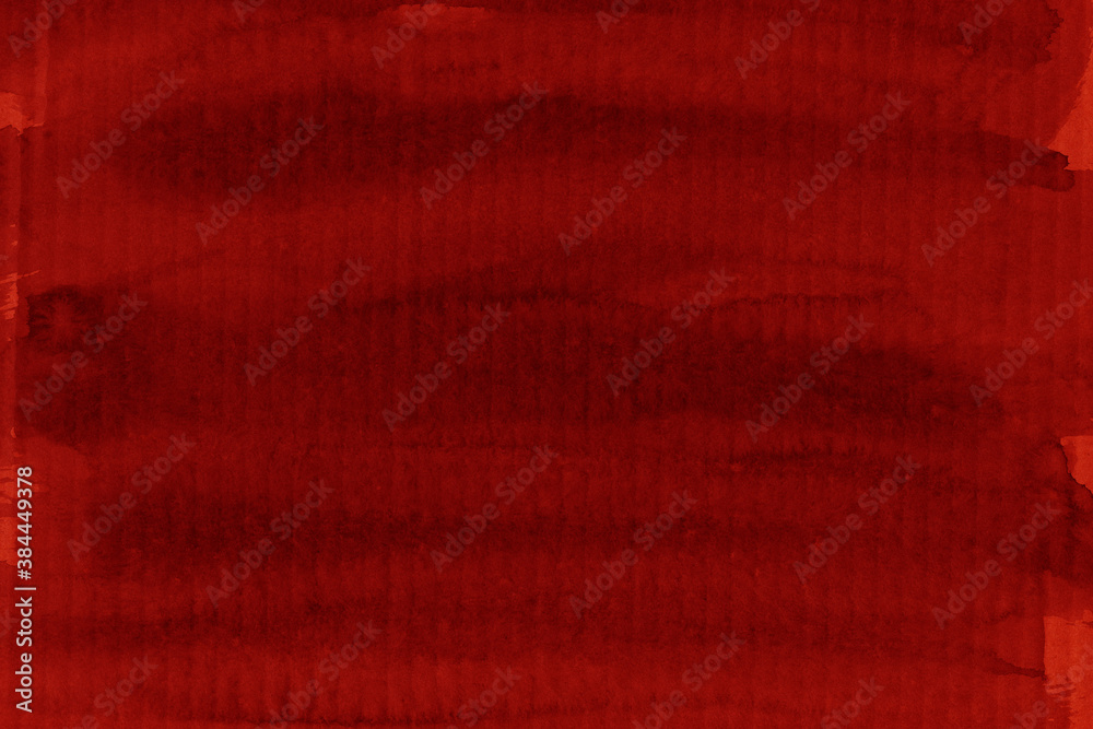 A red vintage rough sheet of carton. Recycled environmentally friendly ...