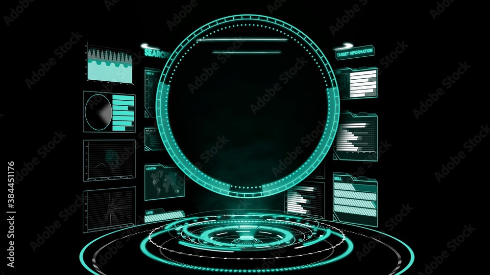 Futuristic user interface dashboard for big data analytic in ...
