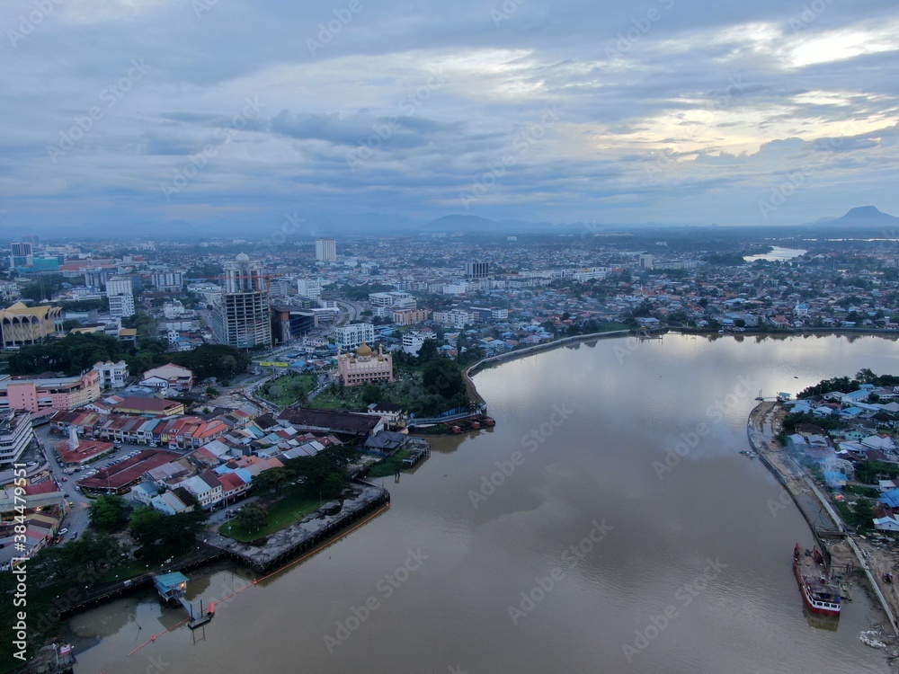 Kuching, Sarawak / Malaysia - October 10 2020: The iconic landmark ...