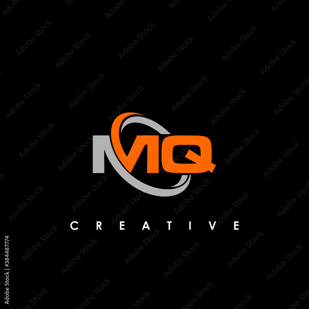 MQ logo design template vector illustration Stock Vector | Adobe Stock
