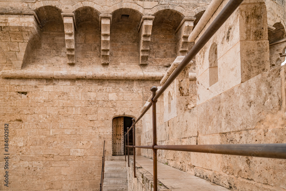 Parapet in Torres de Quart Stock Photo | Adobe Stock