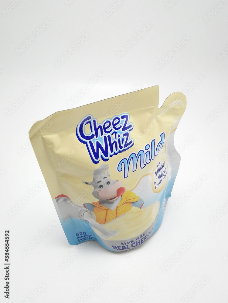 Cheez whiz mild white cheese in Manila, Philippines Stock Photo | Adobe ...