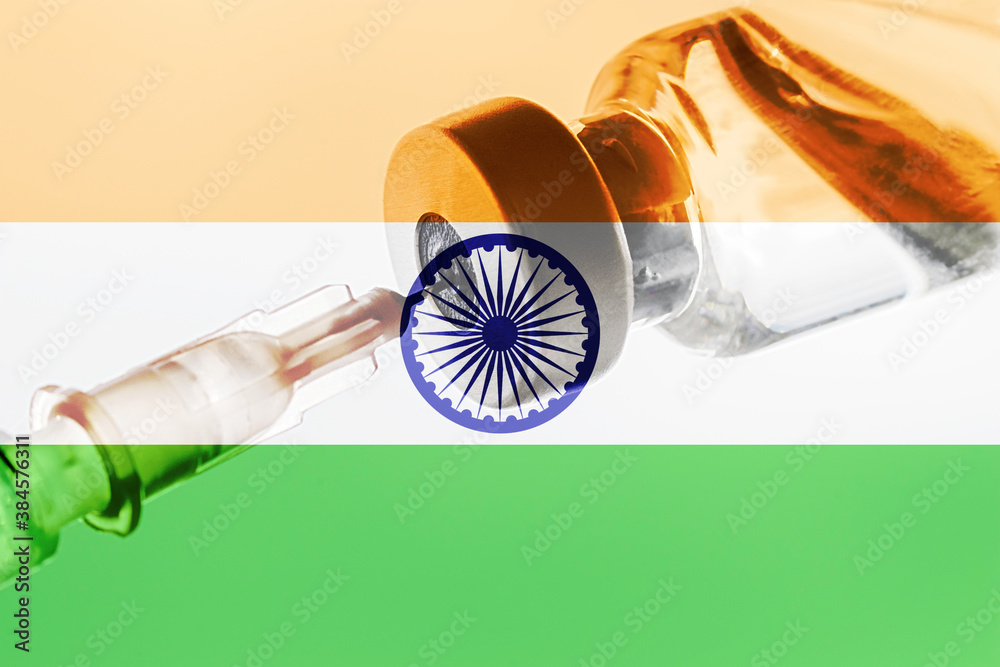 India Vaccination, Coronavirus, Covid-19,Sars-Cov-2, India flag ...