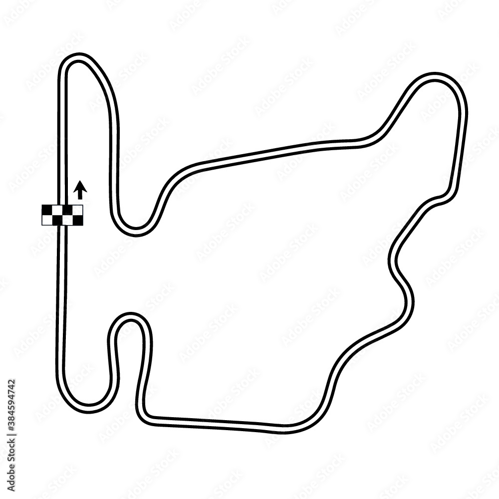 Ungarn, Hungary, Hungaroring, Map, RaceTrack, Race, Track, Vector ...