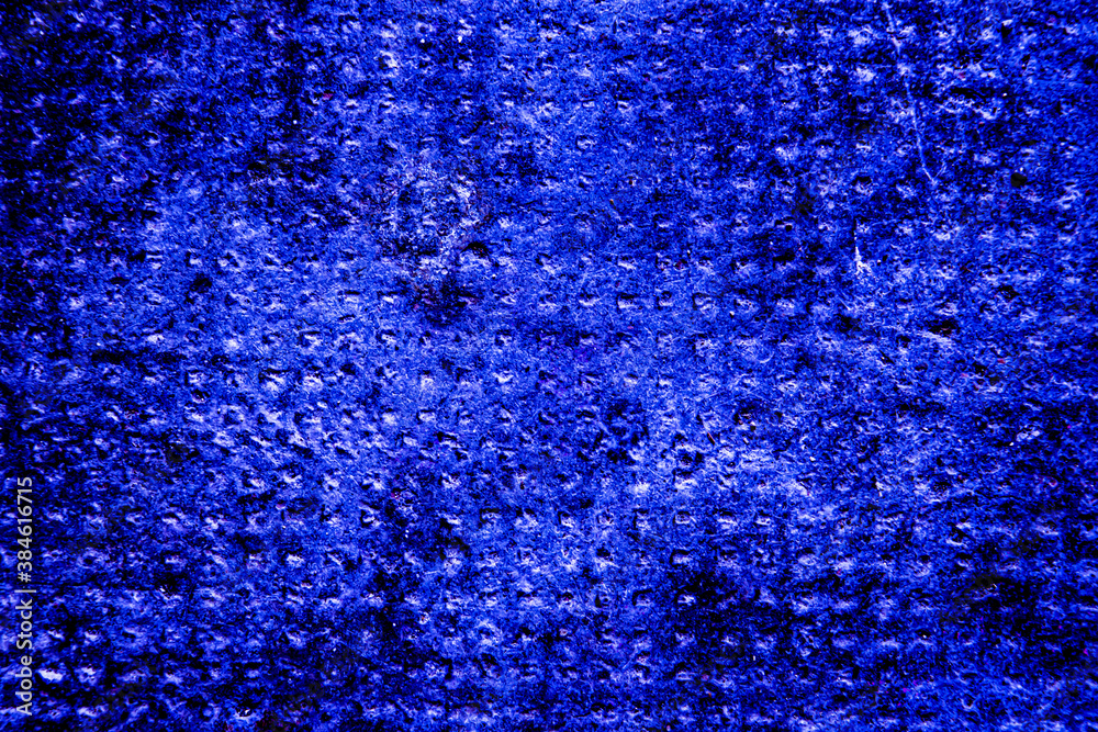 Blue colored wall texture background with textures of different shades ...