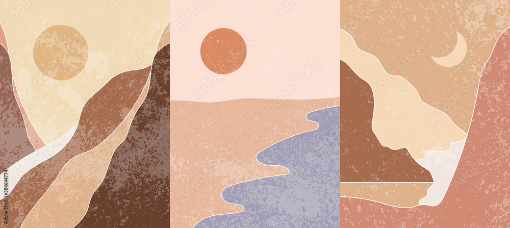 Vector illustration. Abstract contemporary aesthetic backgrounds ...