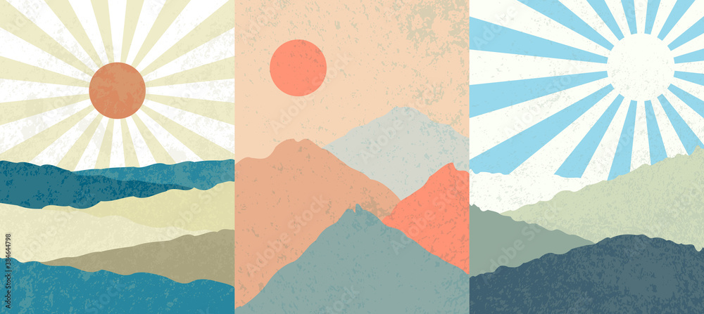 Vector illustration. Abstract contemporary aesthetic backgrounds ...