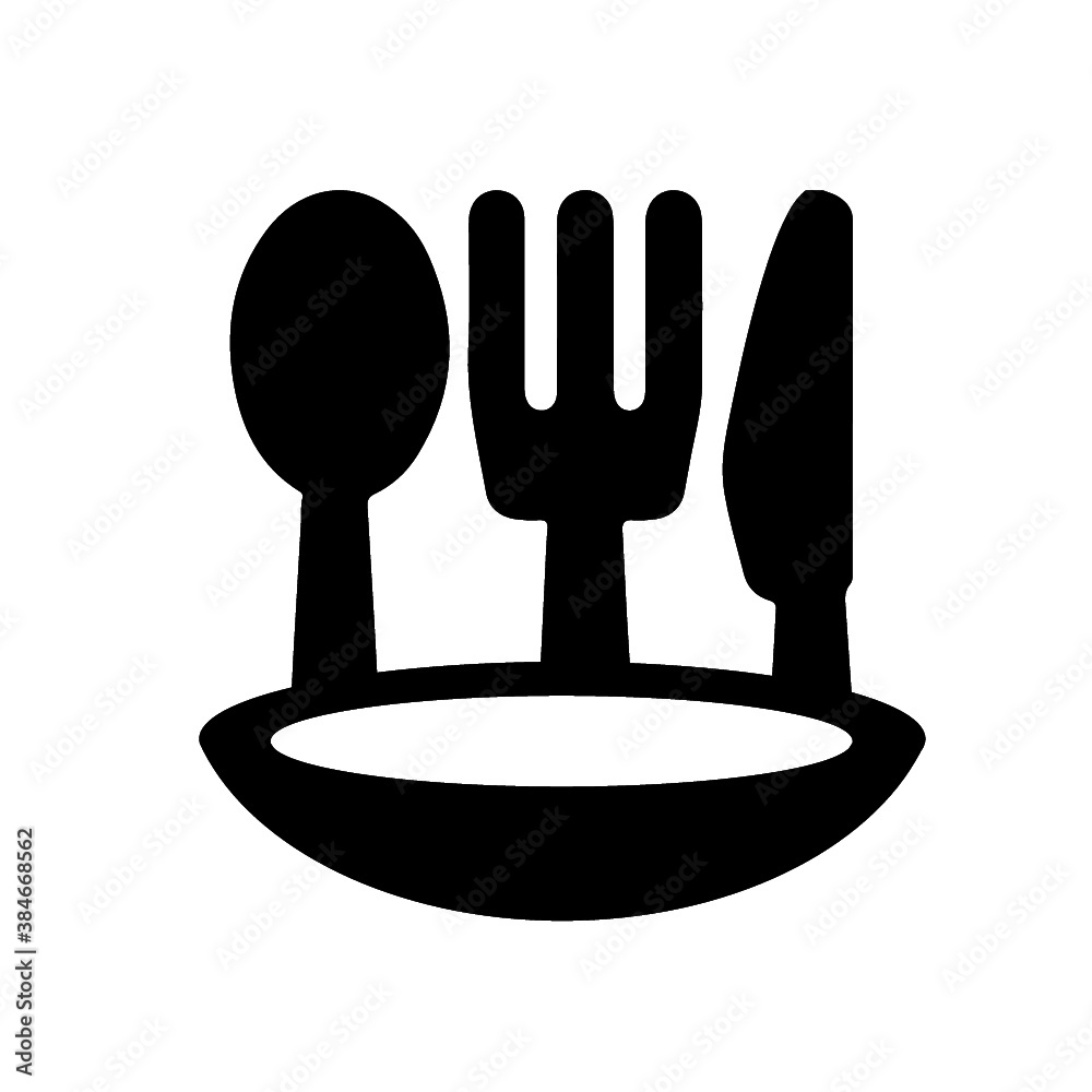 icono plato cubiertos Stock Vector | Adobe Stock icono plato cubiertos Stock Vector | Adobe Stock