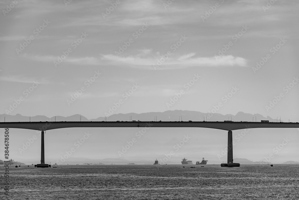The Presidente Costa e Silva Bridge, better known as the Rio – Niterói ...
