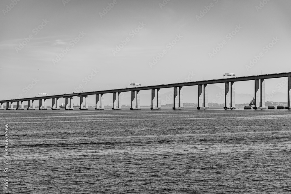 The Presidente Costa e Silva Bridge, better known as the Rio – Niterói ...