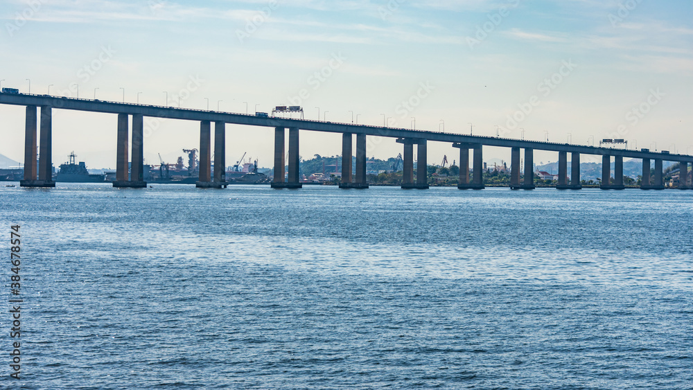 The Presidente Costa e Silva Bridge, better known as the Rio – Niterói ...