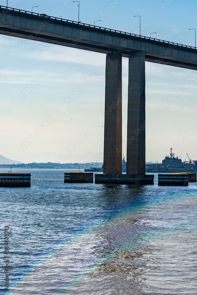 The Presidente Costa e Silva Bridge, better known as the Rio – Niterói ...