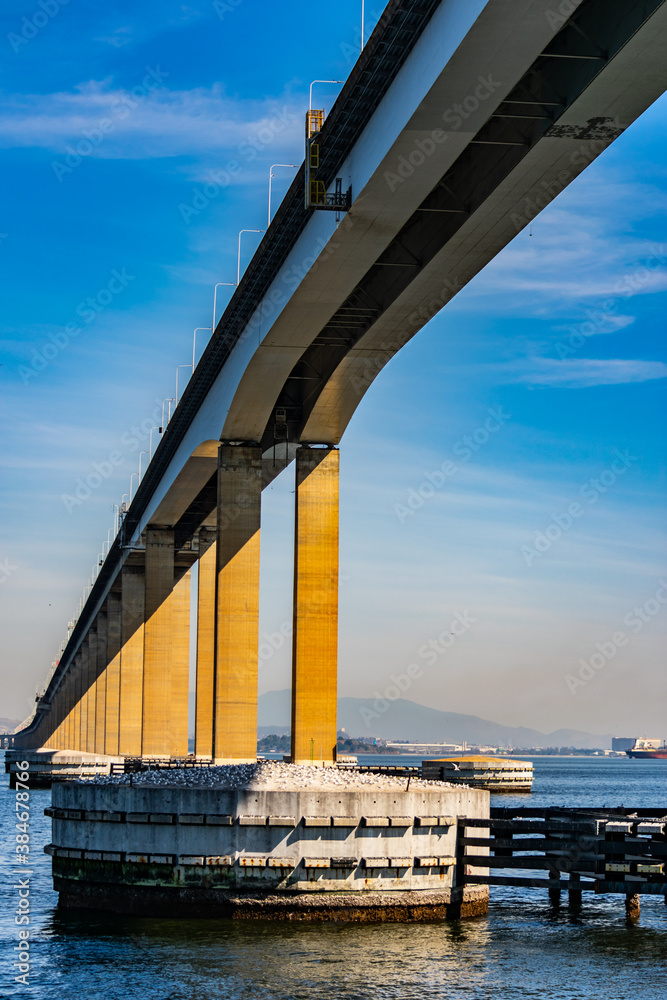 The Presidente Costa e Silva Bridge, better known as the Rio – Niterói ...