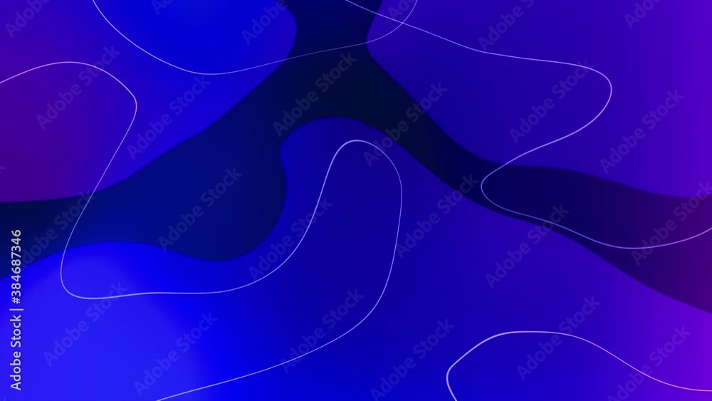 Abstract liquid gradient colors, fashion style. Soft blur glow loop ...