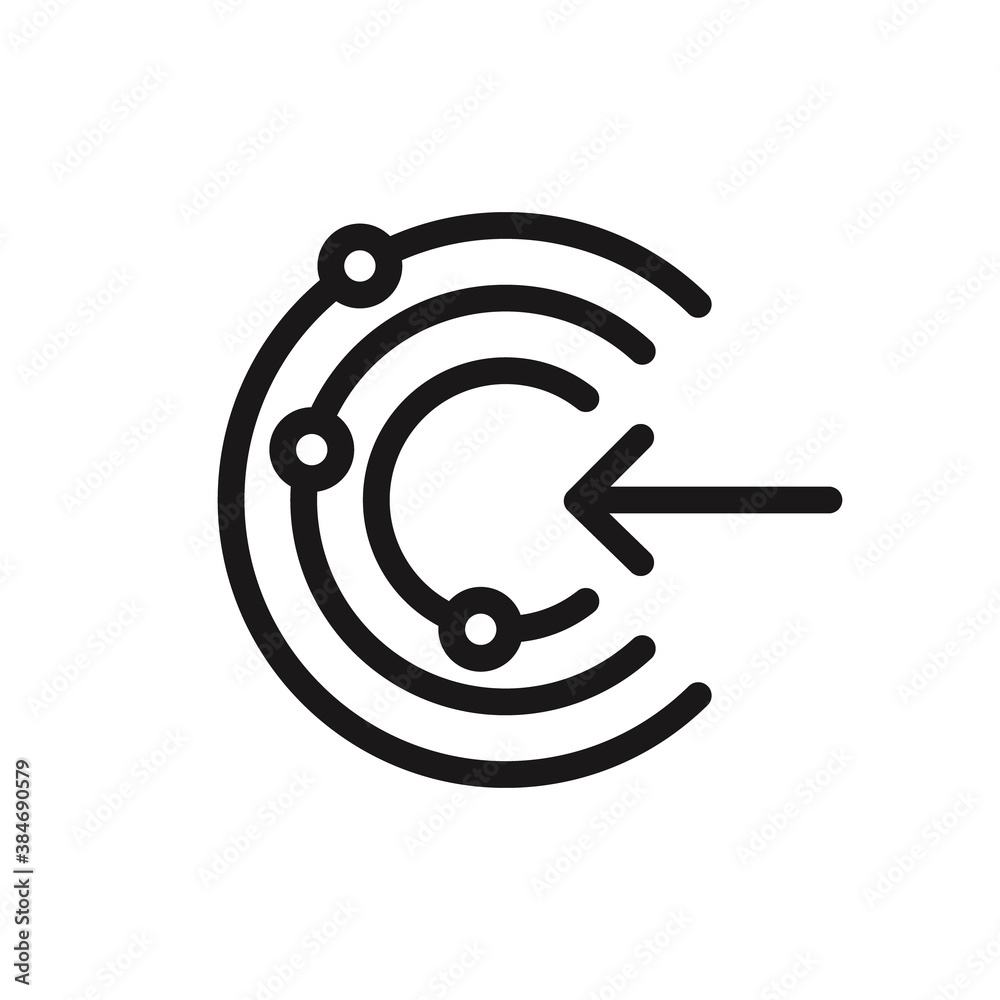 Proactive icon line symbol. Vector 素材庫向量圖 | Adobe Stock