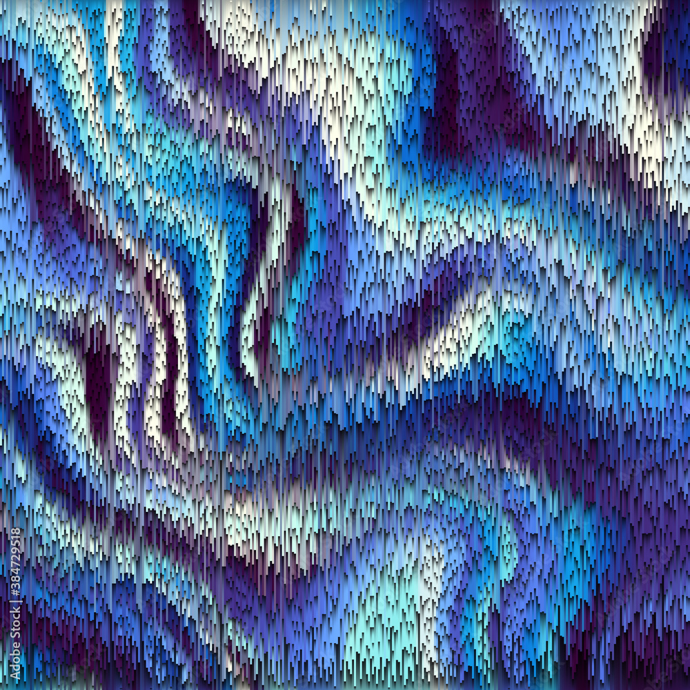 Abstract pattern with imitation of a grunge texture with thin lines ...