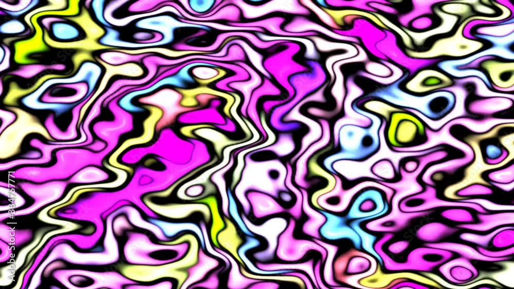 Beautiful abstract surface with turbulence in place of the waves ...