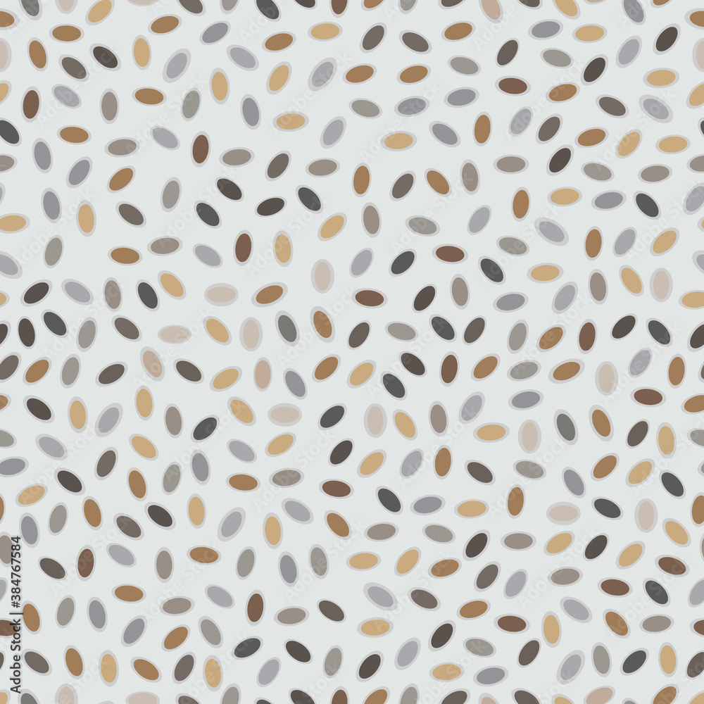 chia seeds pudding seamless pattern. nutrition backdrop. realistic ...