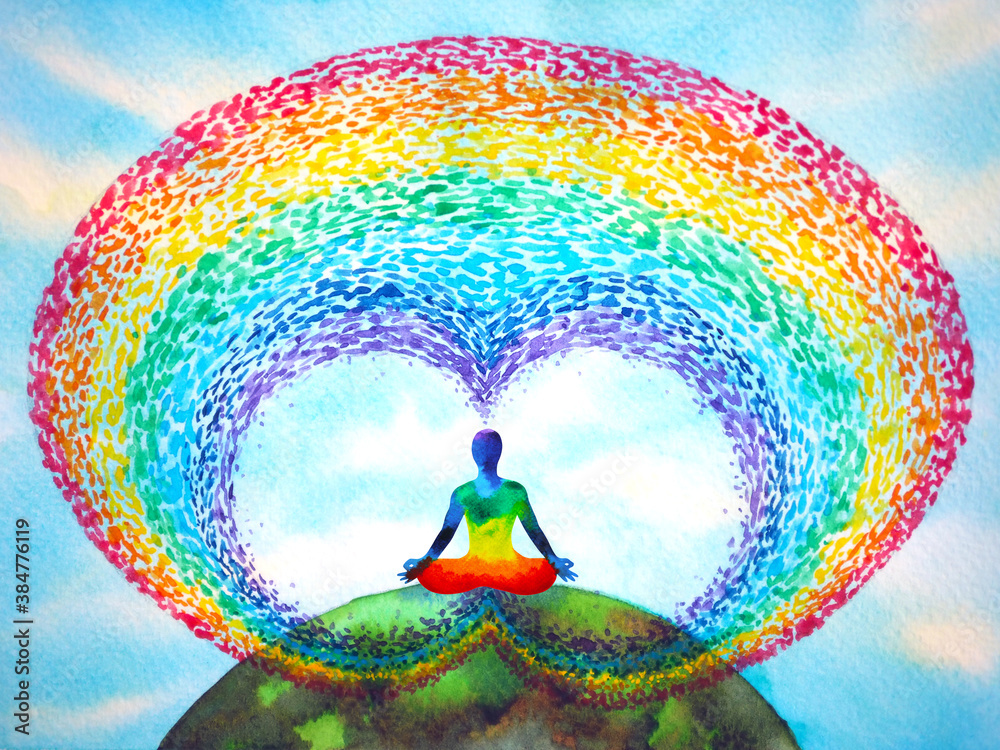 human meditate mind mental health yoga chakra spiritual healing ...