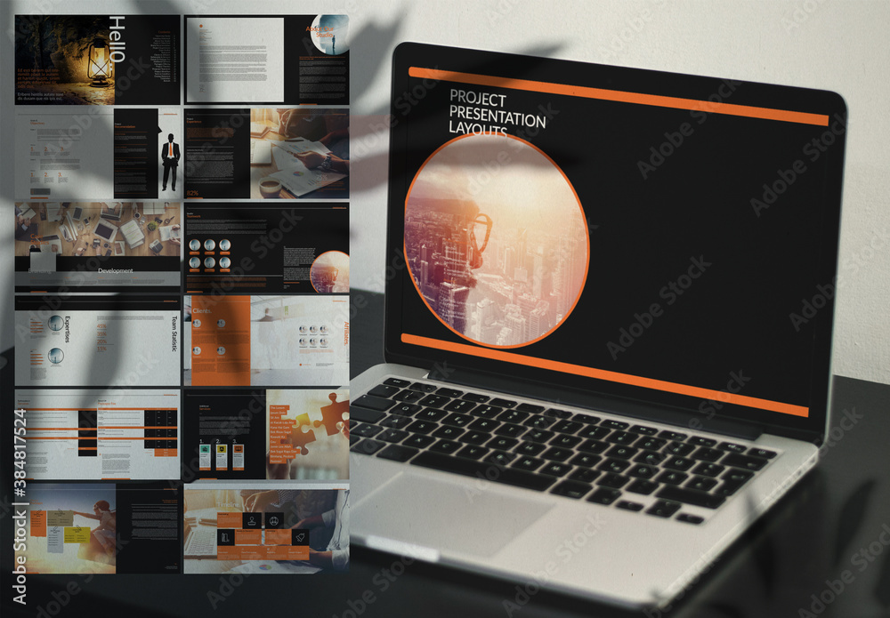 Project Proposal Presentation Stock Template | Adobe Stock
