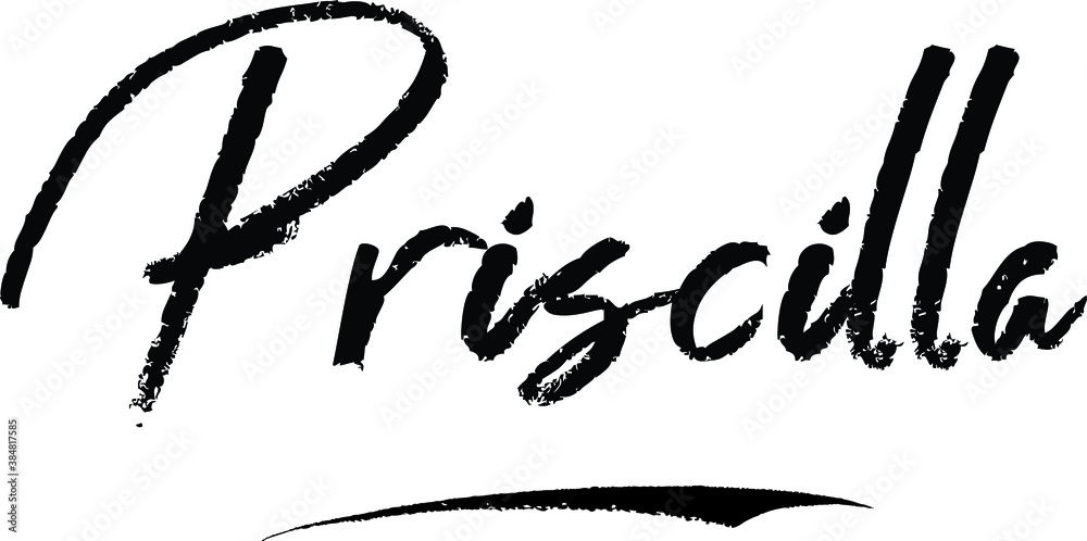 Priscilla Name Tattoos