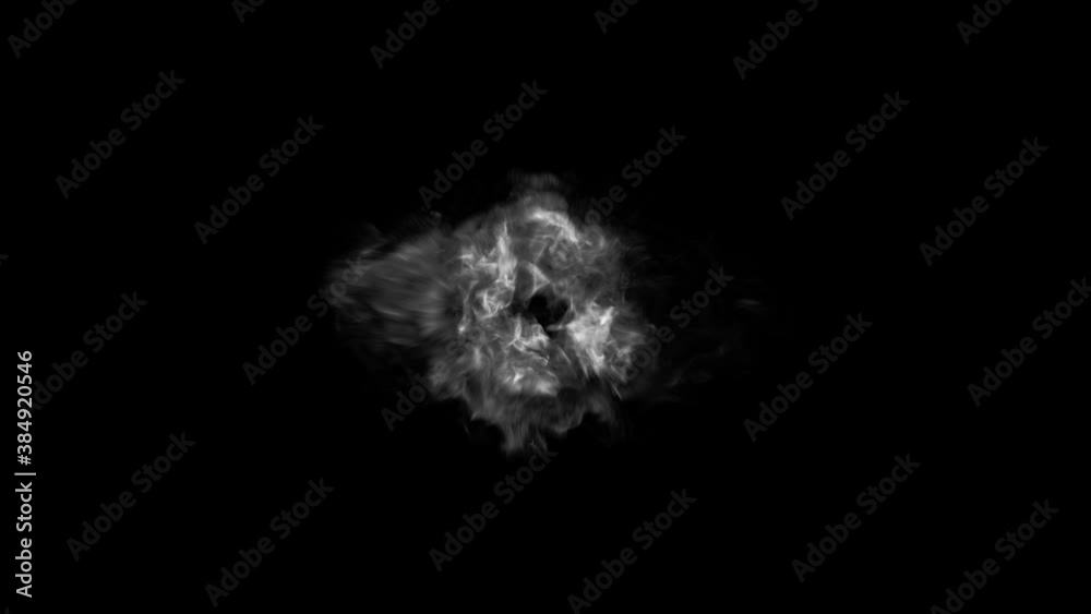 Cartoon energy animation. Energy Smoke animation. Explosion energy ...