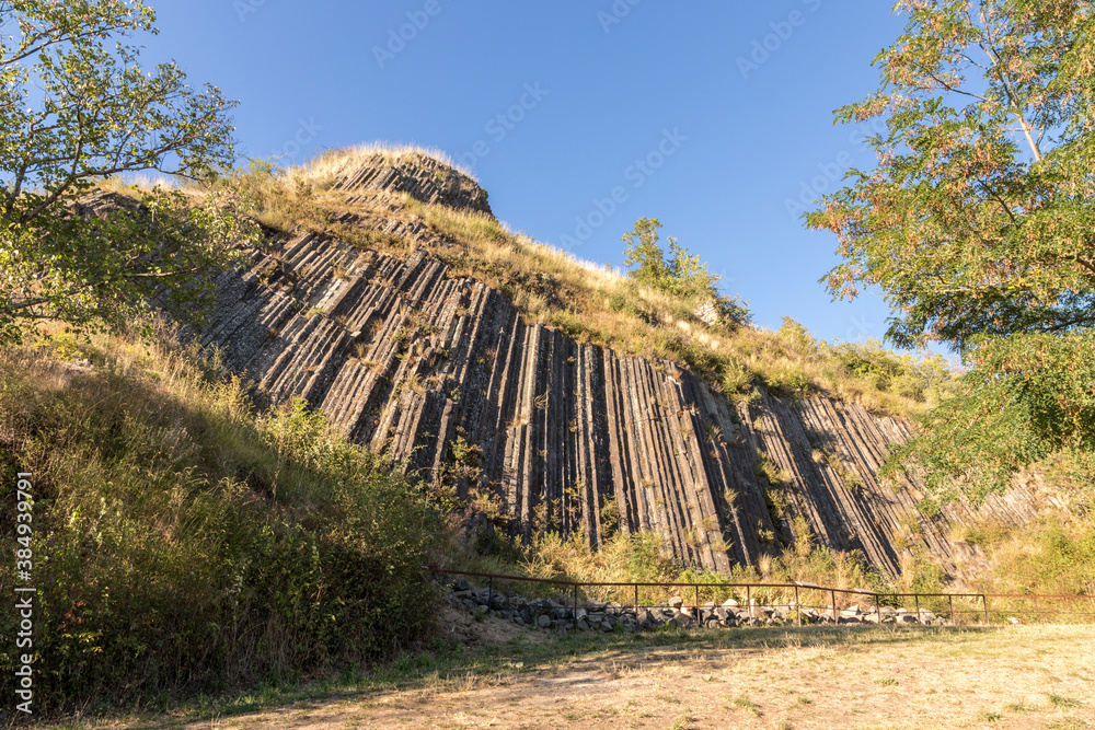 Usson, France. The Orgues Volcaniques (Volcanic Organ), a set og ...