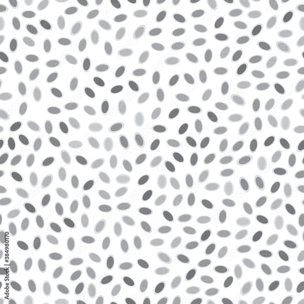 chia seeds pudding seamless pattern. nutrition backdrop. black and ...