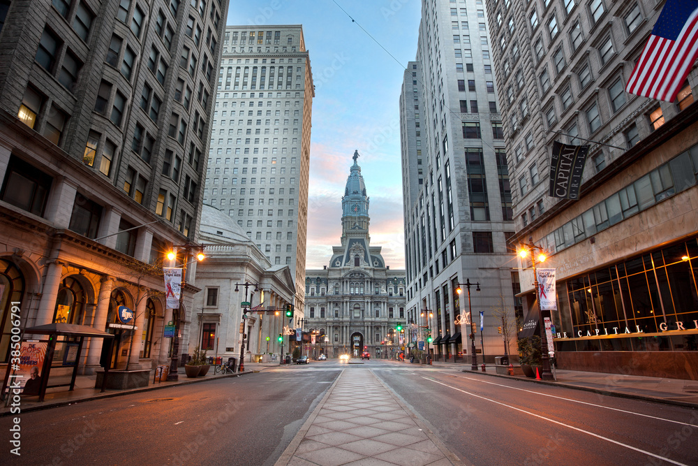 Dawn City Street
