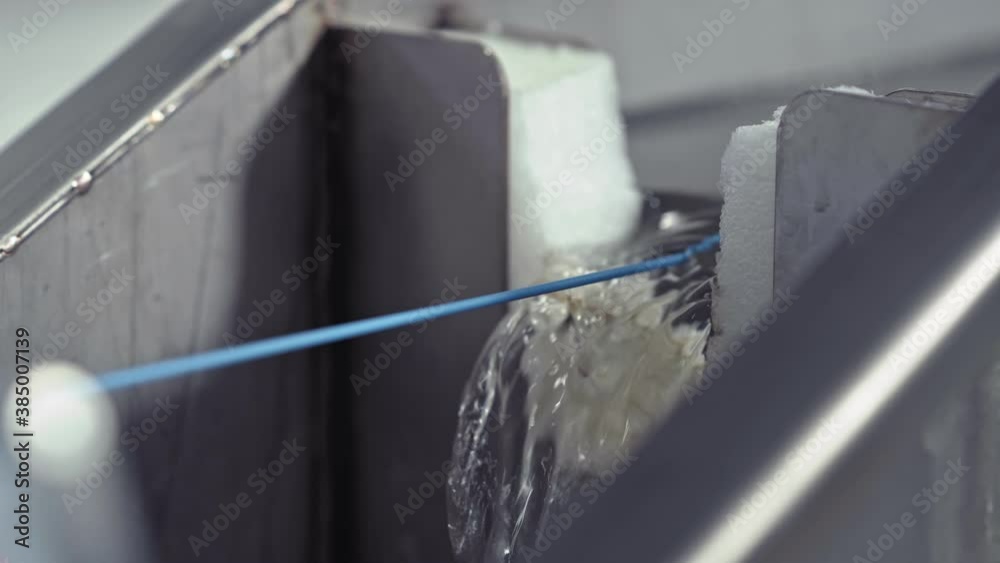 Cable production in a modern factory. Multi-core cable production in a ...