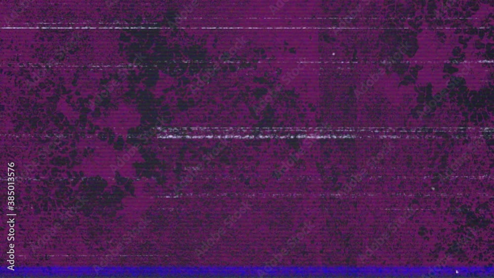 Television static effect against textured purple background Stock Video ...