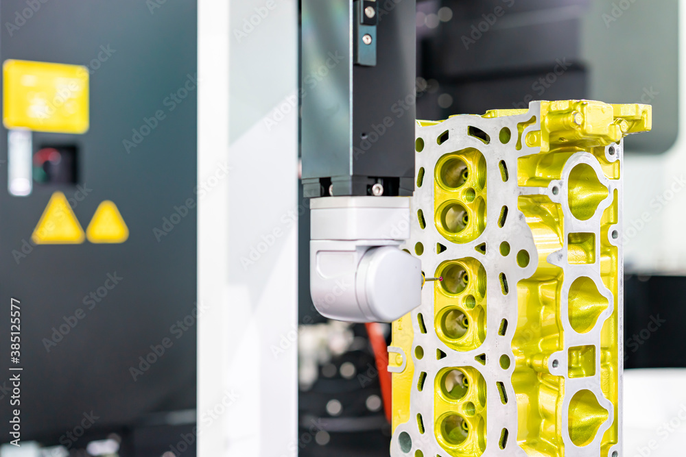 High accuracy and automatic coordinate measurement machine (CMM) during ...