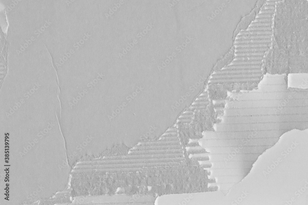 White vintage rough sheet of carton. Recycled environmentally friendly ...