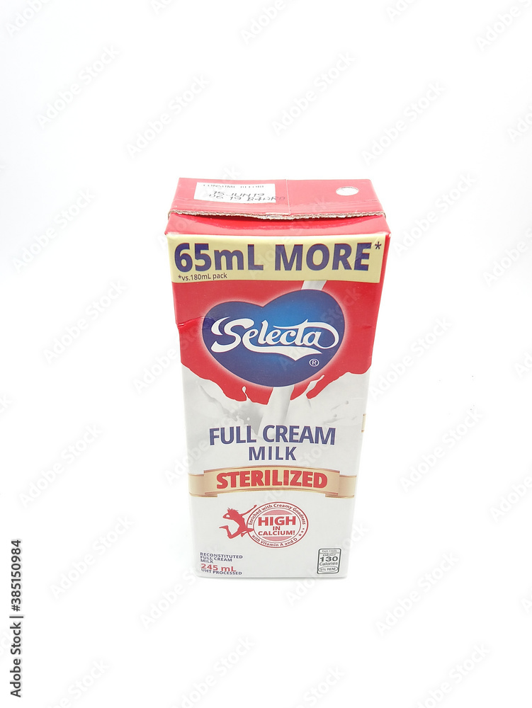 Selecta full cream milk in Manila, Philippines Stock Photo | Adobe Stock
