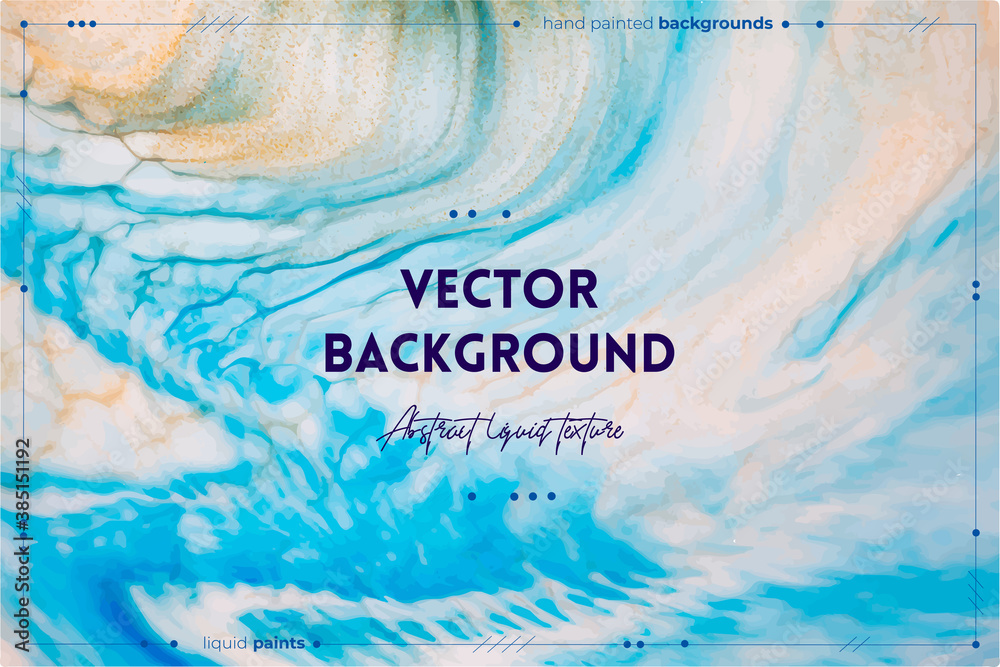 Fluid art texture. Backdrop with abstract swirling paint effect. Liquid ...