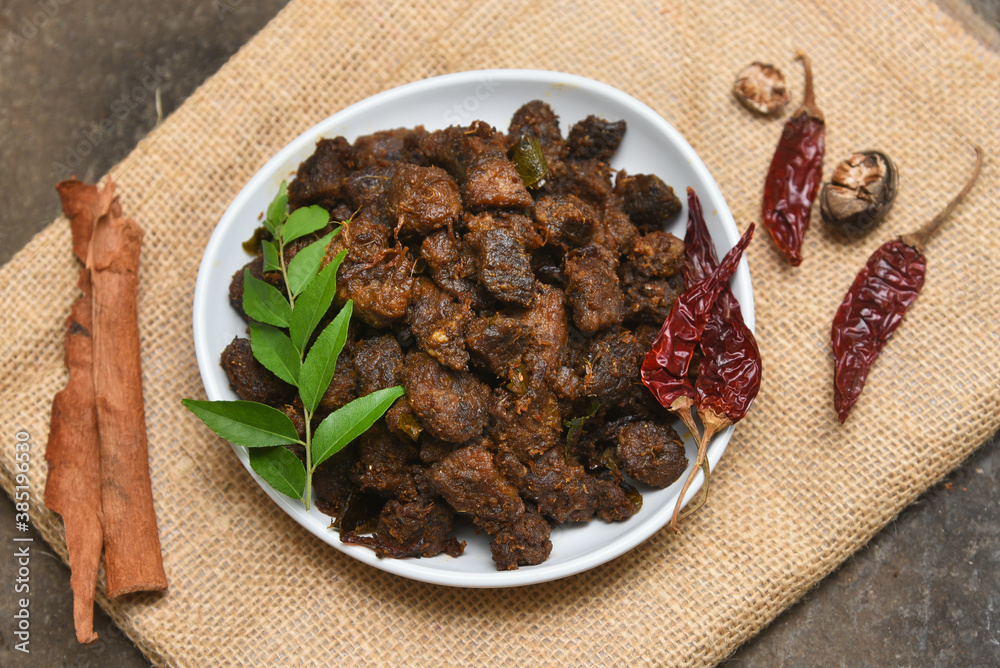 Kerala style beef or Mutton dry fry. delicious spicy Beef fry . beef ...