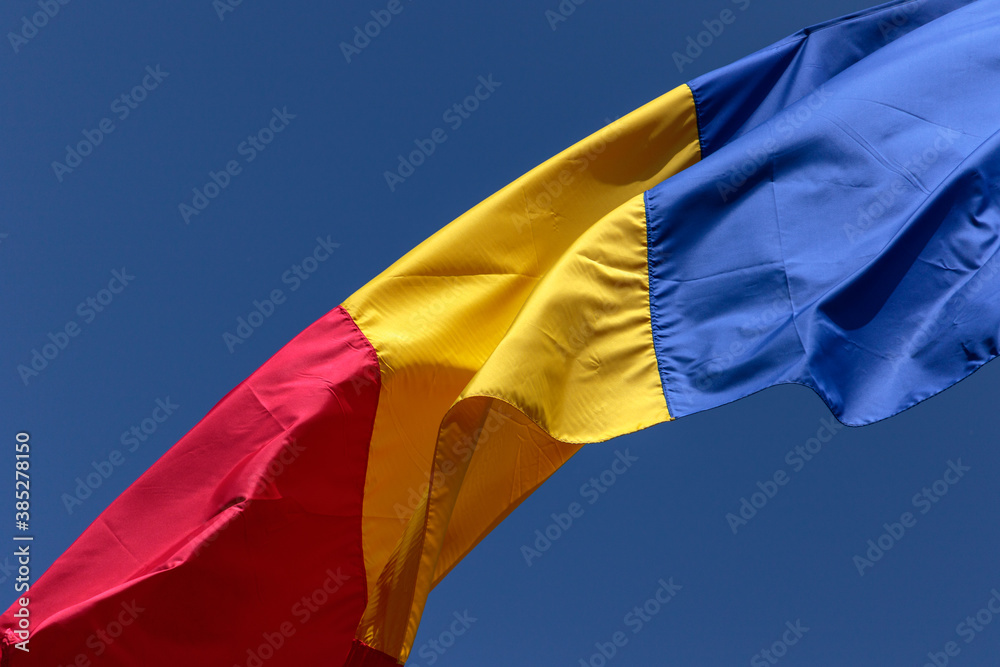 flag of Romania, Romanian flag Stock Photo | Adobe Stock