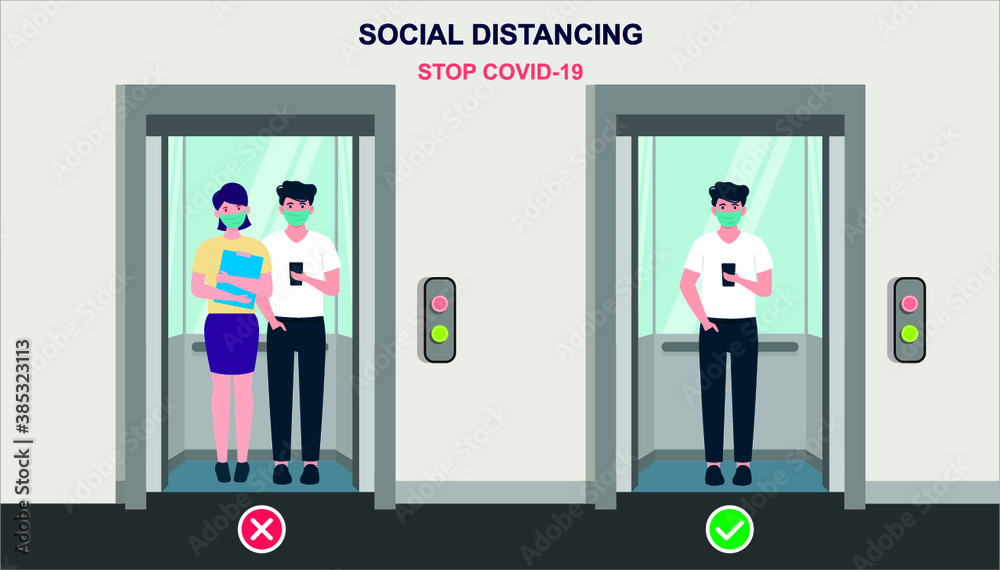 Do and don't poster for covid 19 corona virus. Safety instruction for ...